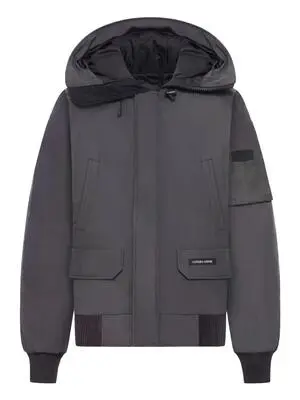 Canada Goose Logo-patch Padded Jacket - Grey