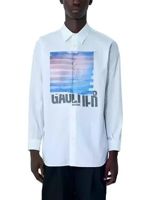 JEAN PAUL GAULTIER Graphic-print Shirt - White