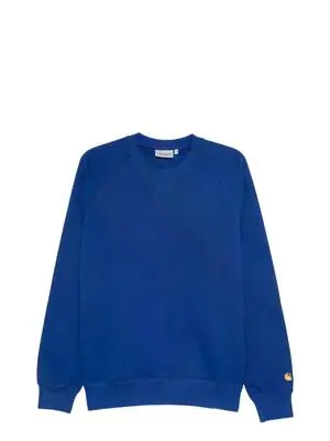 Carhartt Work In Progress Raglan-sleeve Crew-neck Sweatshirt - Blue