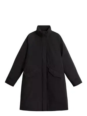 Woolrich Hooded Padded Coat - Black