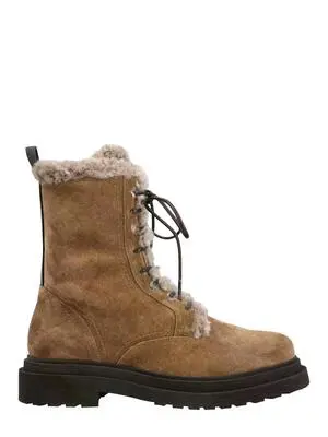 BRUNELLO CUCINELLI Shearling Boots