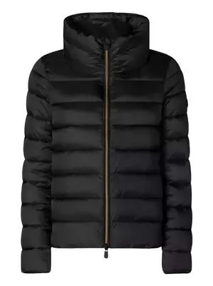SAVE THE DUCK Elsie High-neck Puffer Jacket - Black