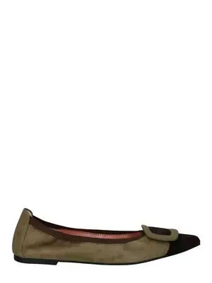 Pretty Ballerinas Ella Pointed-toe Ballet Flats - Green