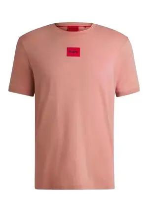 Hugo Logo-print T-shirt - Pink
