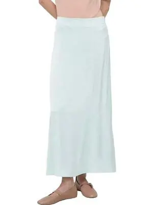 IVY OAK Slip Maxi Skirt - Blue