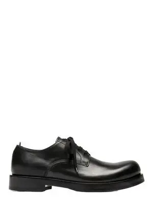 Officine Creative Leather Lace-up Shoes - Black