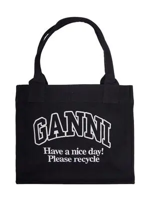 GANNI Shoulder Bag - Black