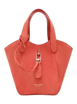 GIORGIO ARMANI Suede Tote Bag