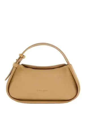 Giorgio Armani Leather Tote - Yellow