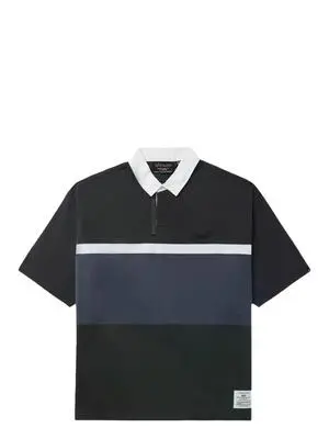 Alpha Industries Striped Polo Shirt - Grey