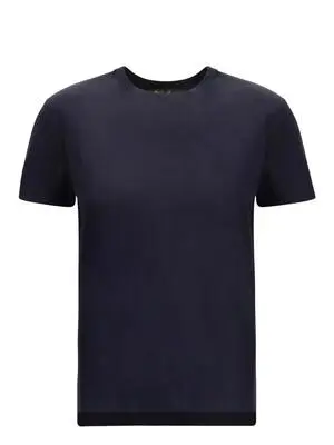 Loro Piana Crew-neck Cotton T-shirt - Blue