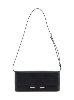 TOM FORD Aube Leather Clutch - Black