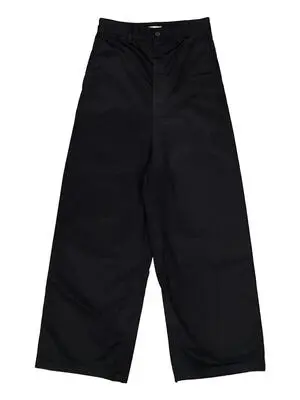 Balenciaga Wide-leg Trousers - Black