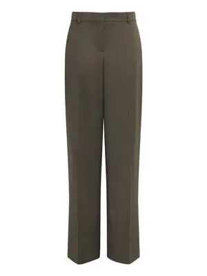 Stella McCartney Wool Tailored Trousers - Green