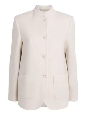 ELEVENTY Cashmere Stand-Collar Jacket