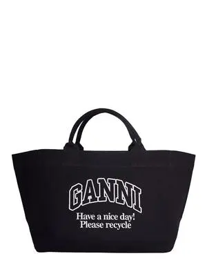 GANNI Shoulder Bag - Black
