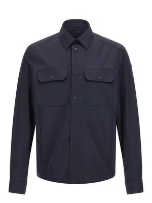 Moncler Tech Fabric Shirt - Blue