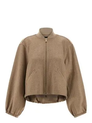 FABIANA FILIPPI Cashmere Bomber Jacket