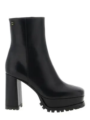 GIANVITO ROSSI Harlem Ankle Boots - Black