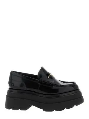 Alexander Wang Carter Platform Loafers - Black