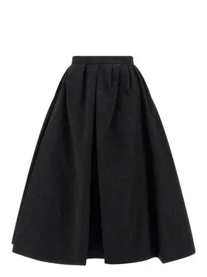Carolina Herrera Full Skirt - Black