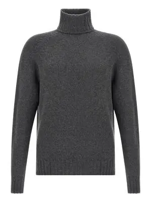 MA'RY'YA High Neck Sweater - Gray