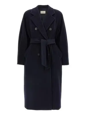 Max Mara Madame 101801 Icon Coat Blue