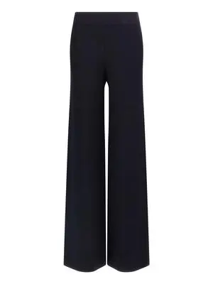 Max Mara Marzia Wide Leg Trousers - Blue