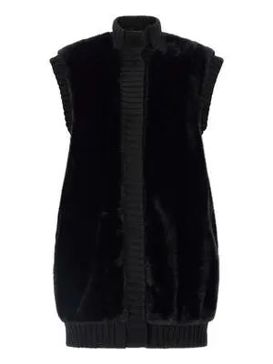 Pinko Genovese' Sleeveless Vest - Black