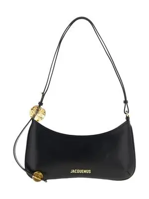 Jacquemus Le Bisou Perle Shoulder Bag - Black