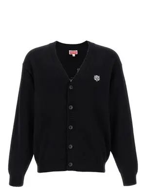 Kenzo Happy Tiger Cardigan - Black
