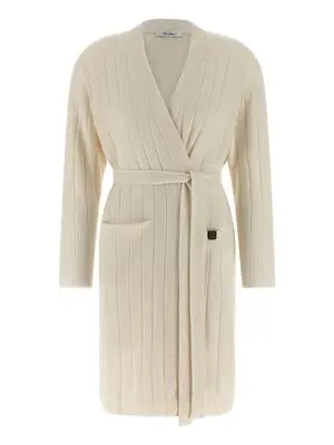 Max Mara Giusto Cashmere Cardigan - White