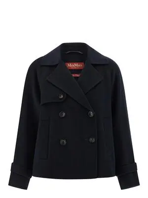 MAX MARA Nupar Wool, Silk And Cashmere Blend Coat