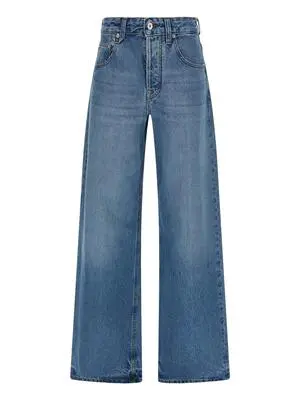 Jacquemus Le De Nîmes Large Jeans - Light Blue