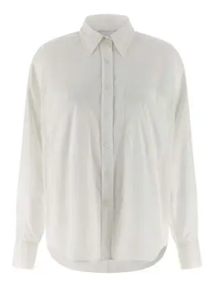NUDE Bat Sleeve Shirt - White