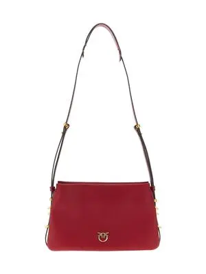 Pinko Triplet' Mini Crossbody Bag - Red