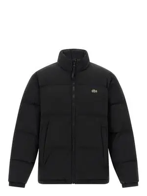 Lacoste Logo Down Jacket - Black