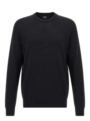 Fendi Wool Sweater - Gray