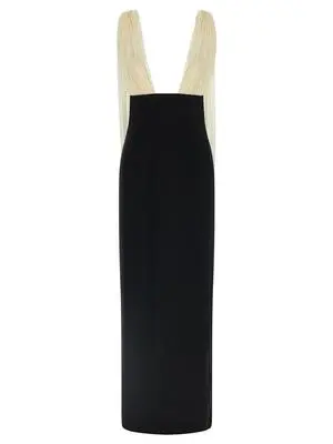 ARMARIUM Mara Long Dress - White/black