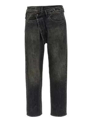 R13 Crossover Jeans - Black