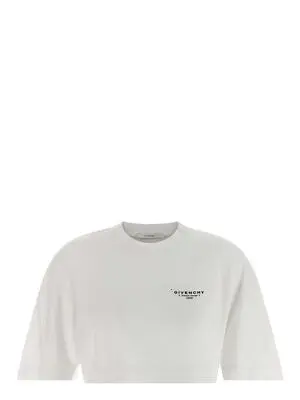 Givenchy Cropped T-shirt - White