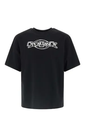 Casablanca Chrome' T Shirt - Black