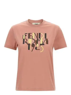 Fendi Roma 1925 T-shirt - Pink
