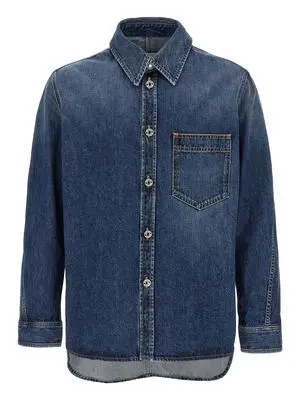 Givenchy Denim Overshirt - Blue