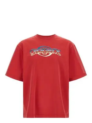 Casablanca Chrome' T Shirt - Red