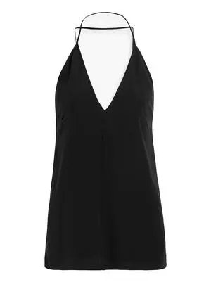 TOTÊME Silk Crepe De Chine Camisole - Black