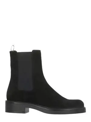 STUART WEITZMAN 40mm Celia Suede Boots - Black