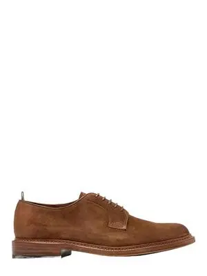 Officine Creative Suede Derby Shoes - Brown