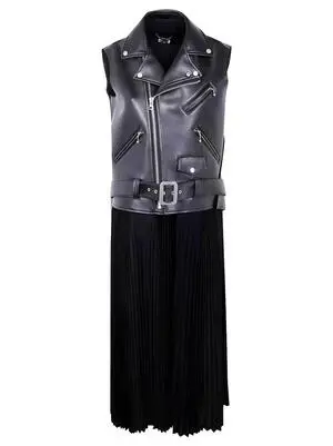 Junya Watanabe Biker Maxi Dress - Black