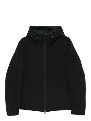COLMAR Hooded Zip-front Coat - Black